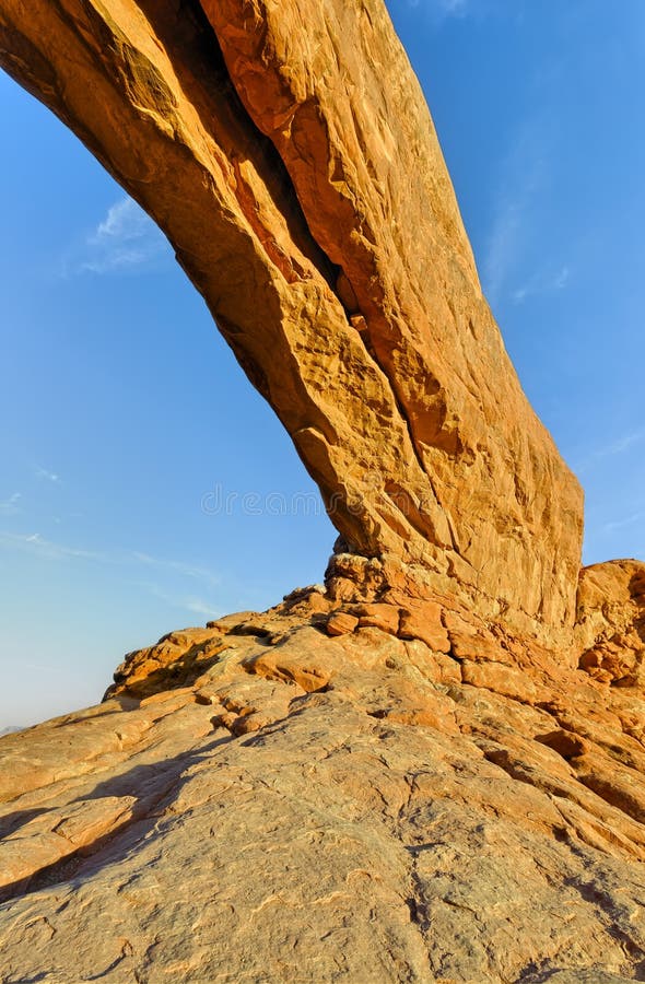 North Window, Arches National Park Stock Photo - Image of eroded, utah ...