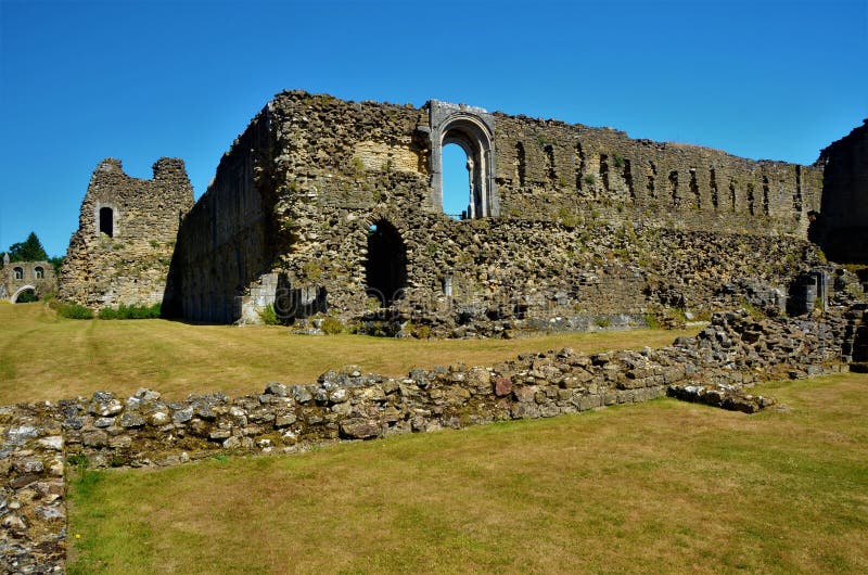 North Yorkshire Landmarks - Kirkham Priory Stock Image - Image of relic ...