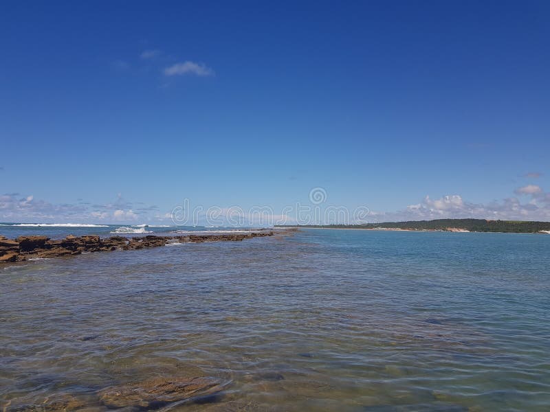 Northeast Beach Brazil - Sun Stock Image - Image of rustic, ocean ...