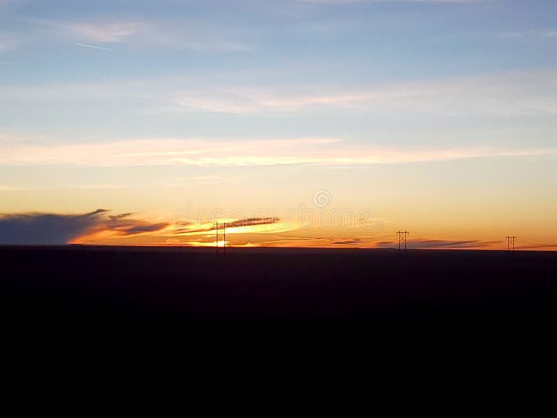 Colorado sunset stock photo. Image of clear, colorado - 172689720