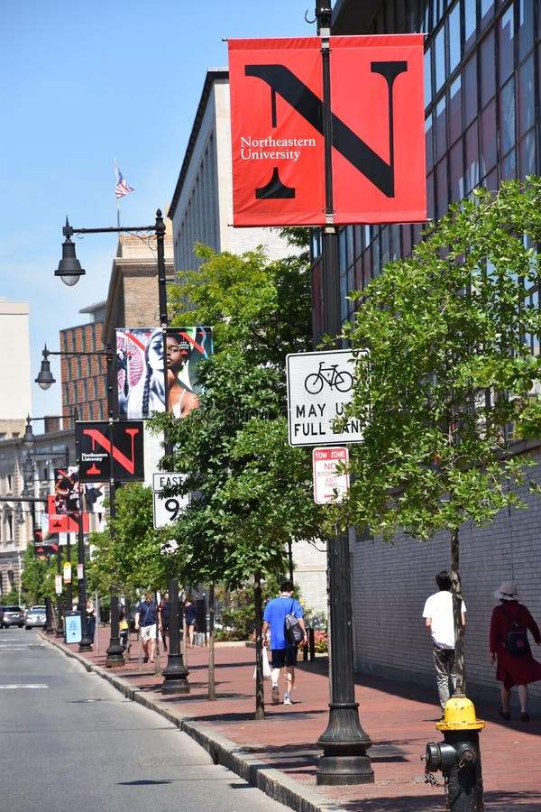 Northeastern University in Boston, Massachusetts Editorial Stock Image ...