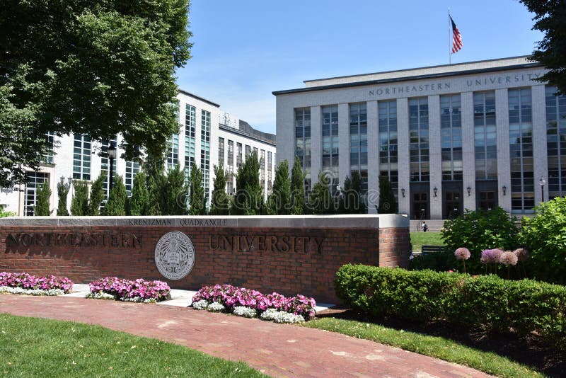 Northeastern University in Boston, Massachusetts Editorial Stock Photo ...
