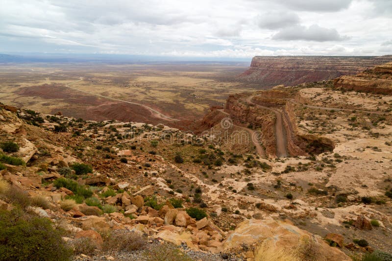 Northern Arizona Rim Road View. Stock Photo - Image of scenic, valley ...
