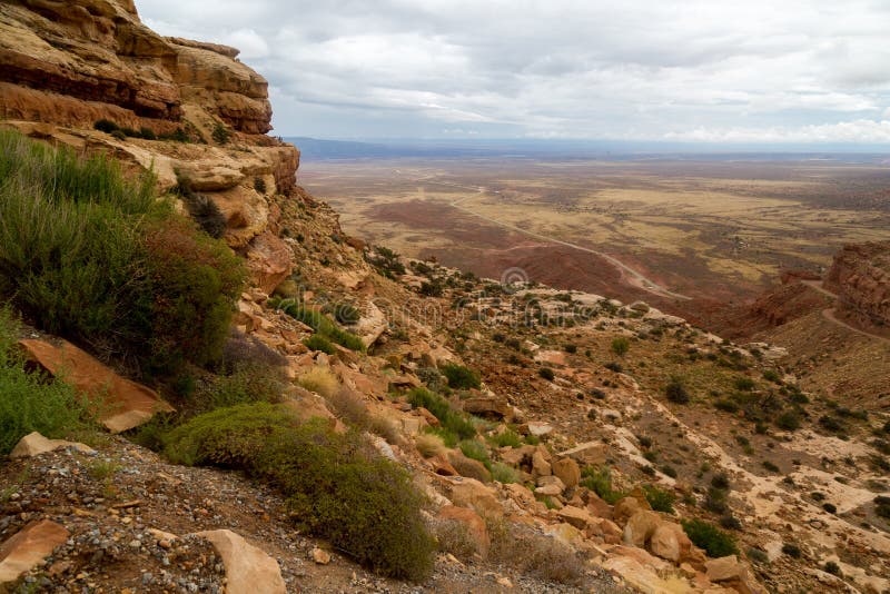 Northern Arizona Rim Road View. Stock Image - Image of northern ...