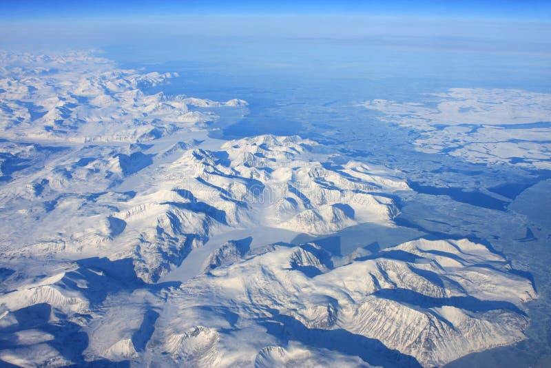 Northern Canada stock image. Image of north, snow, floes - 58080825
