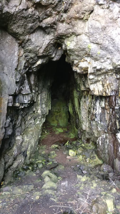 Northern Irish cave stock image. Image of nature, northern - 89796657