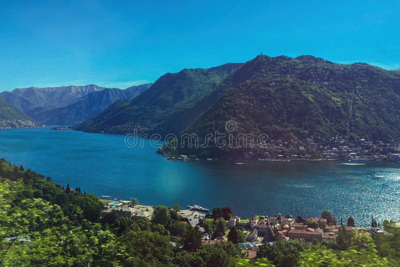 Northern Italy s Lake Como stock photo. Image of tourism - 361990718