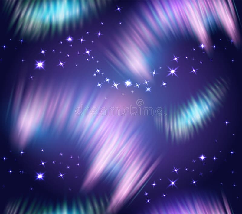 Northern Lights Seamless Pattern Stock Illustrations – 312 Northern ...