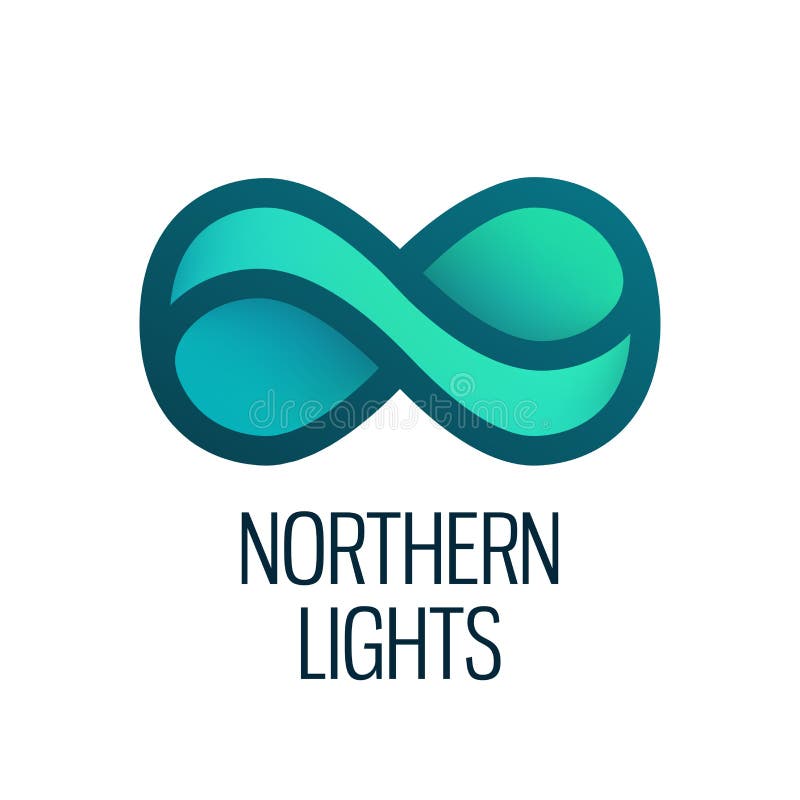 Northern Lights Logo Stock Illustrations – 683 Northern Lights Logo ...
