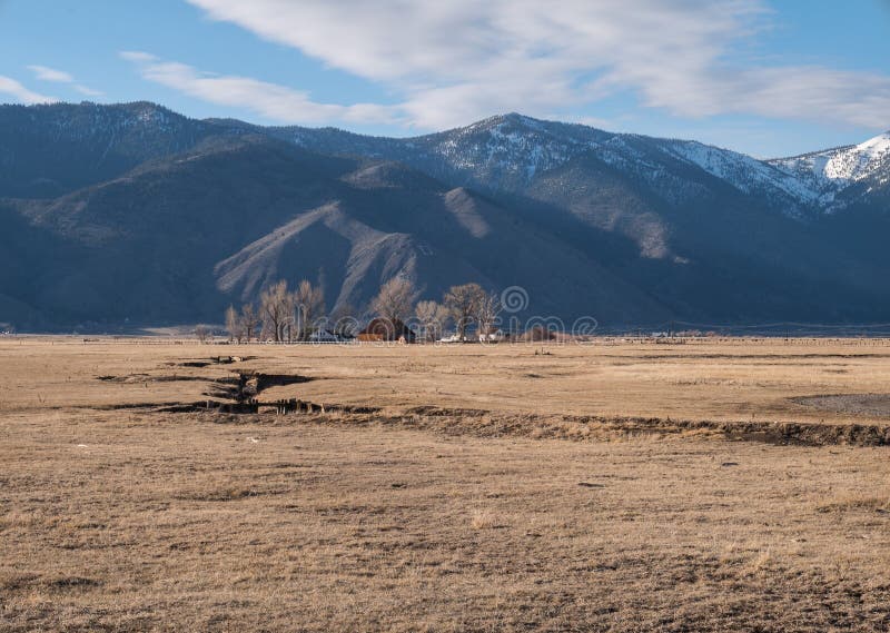 Northern Nevada ranch stock photo. Image of historic - 37865296
