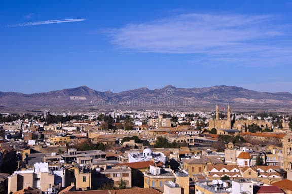 Northern Nicosia panorama stock photo. Image of huge - 16398042