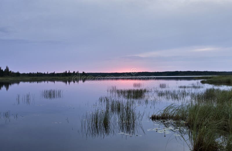 Northern Saskatchewan Lake stock photo. Image of scenery - 27625658