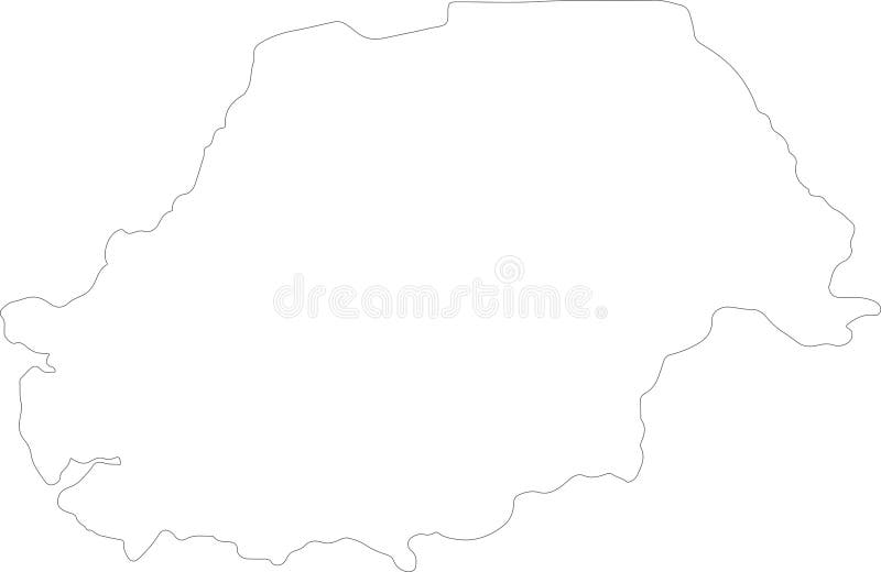 Northern Sierra Leone Outline Map Stock Vector - Illustration of travel ... Northern Sierra Leone Outline Map Stock Vector - Illustration of travel ...