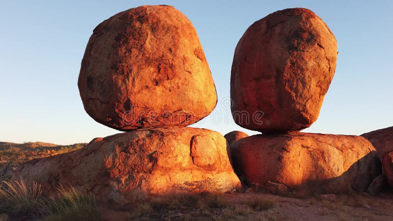 Northern Territory Devils Marbles Stock Video - Video of national ...