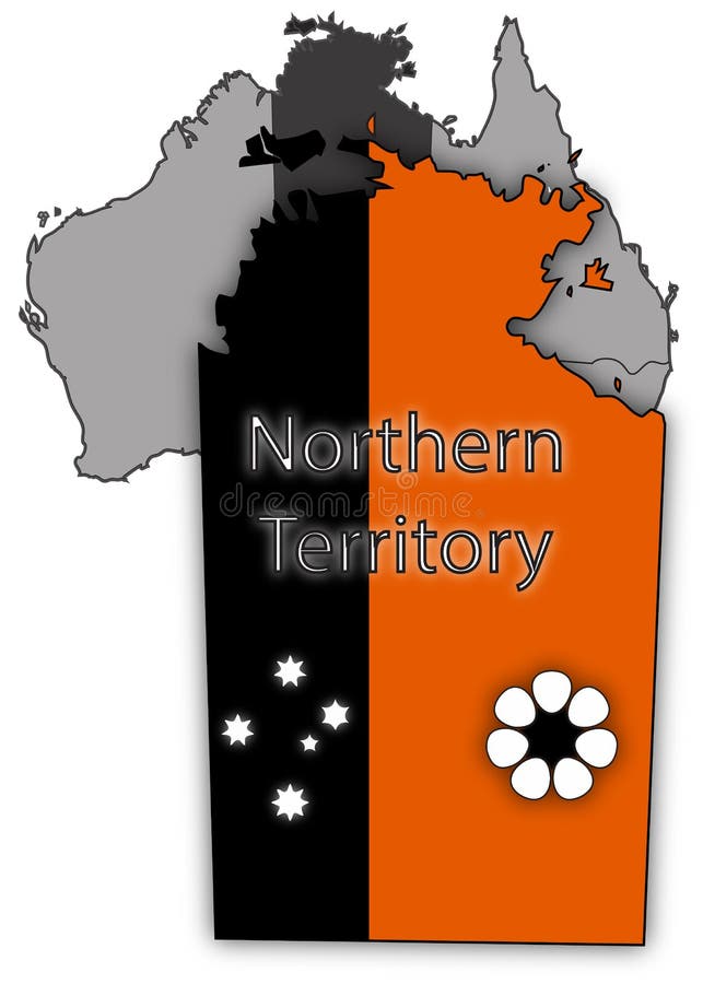 Northern Territory Map Flag Stock Illustrations – 1,025 Northern ...