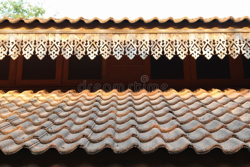 Roof tiles background stock image. Image of thai, home - 174052833