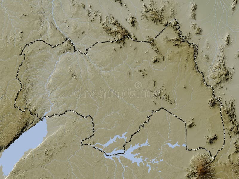 Northern, Uganda. Wiki. No Legend Stock Illustration - Illustration of ...