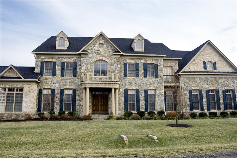 Northern Virginia Home stock photo. Image of large, america - 7878460