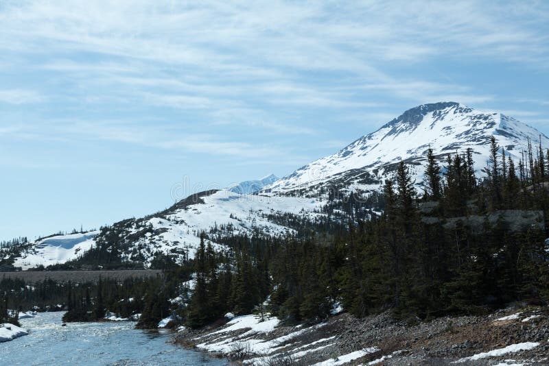 Northern Wilderness stock photo. Image of vacation, snow - 63585880