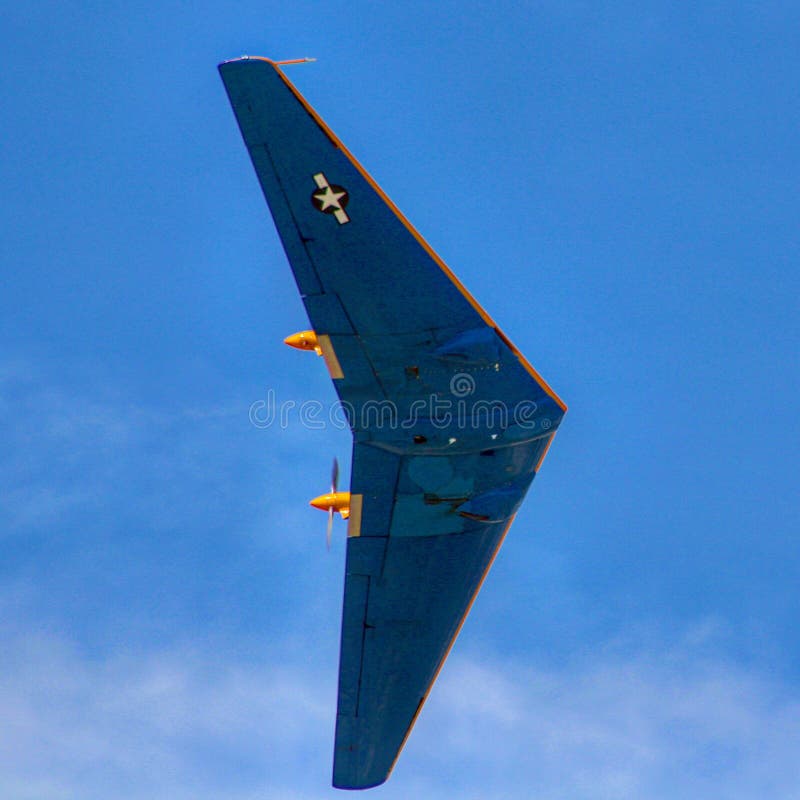 Northrop flying wing editorial stock image. Image of flying - 70471214