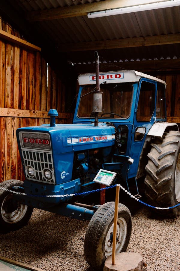A Ford 5000 Tractor Restored and on Display Editorial Photography ...