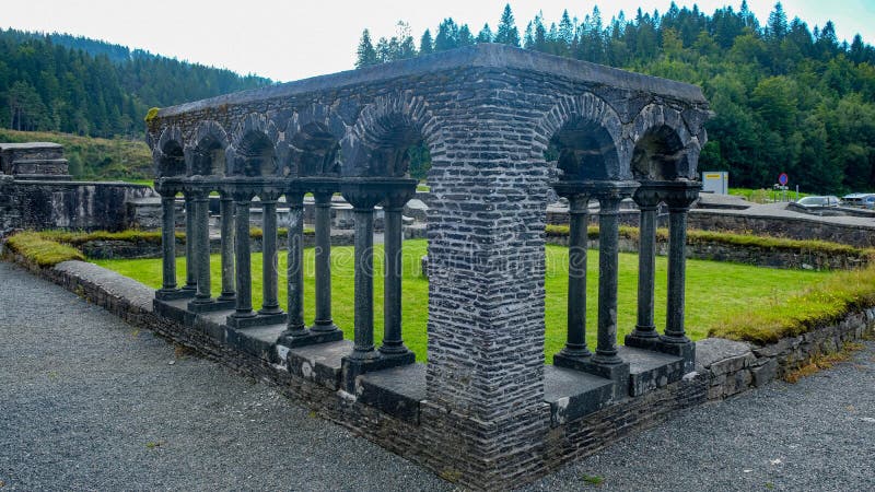 Norway Celtic Historical Buildings in the Summer Stock Photo - Image of ...