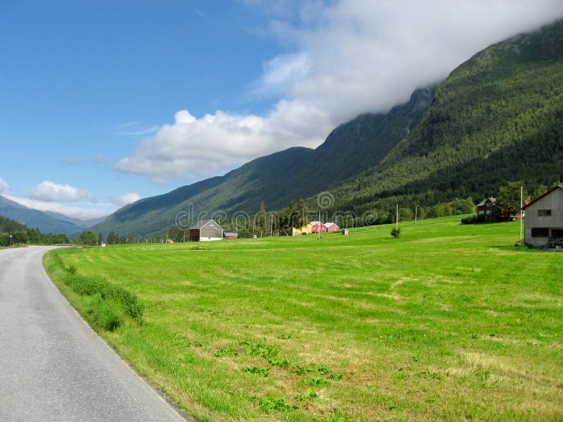 Norway Countryside stock photo. Image of ocean, holiday - 74913106