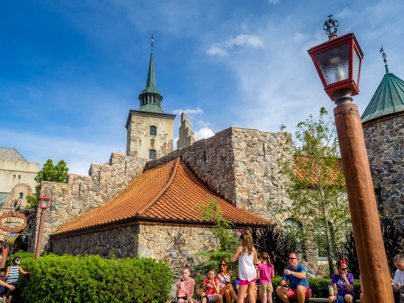 Italian Pavilion, World Showcase, Epcot Editorial Stock Image - Image ...