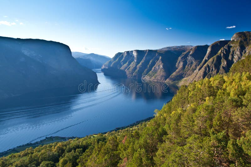 Norway - scenic view stock image. Image of stone, shore - 50416573