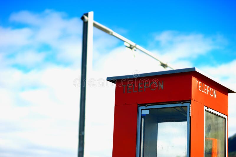 Norway Telephone Booth Backdrop Stock Image - Image of telephone, booth ...