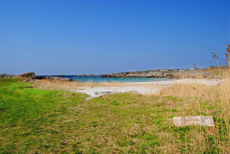 Norwegian beach stock photo. Image of sandh, rush, nature - 19500050