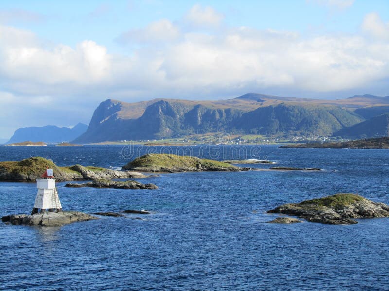 Norwegian coastline stock photo. Image of coast, islands - 57741620