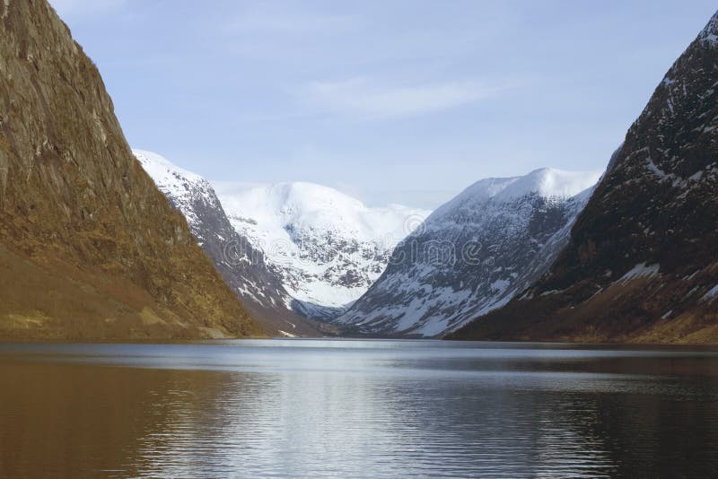 Norwegian fiord stock photo. Image of european, mountain - 2462290