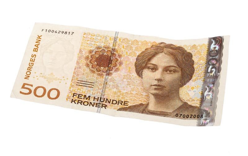 Norwegian 500 Krona Banknote Stock Photos - Free & Royalty-Free Stock ...