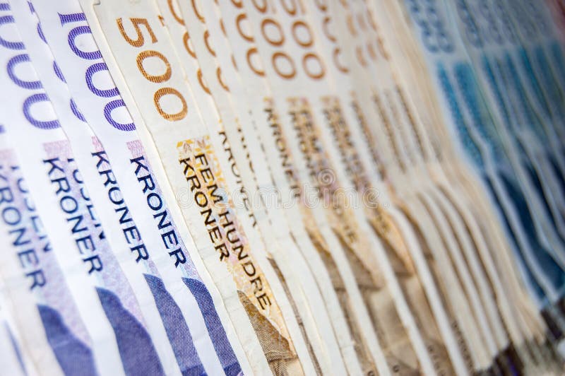 Thousand Norwegian Kroner Bills Stock Image - Image of krone, bill: 8917031