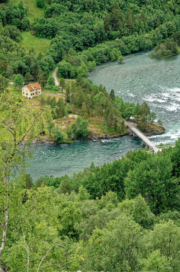 Norwegian Landscape in the Summer Time - Norway Stock Image - Image of ...