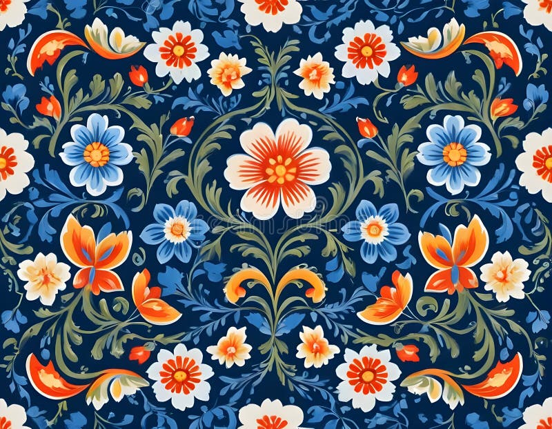 Norwegian Scandinavian Rosemaling Traditional Handpainted Folk Art in ...