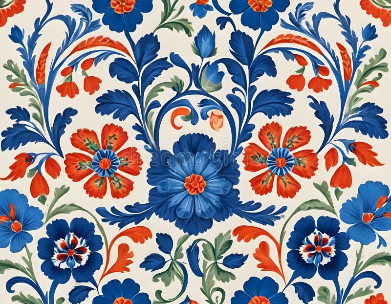 Norwegian Scandinavian Rosemaling Traditional Handpainted Folk Art in ...