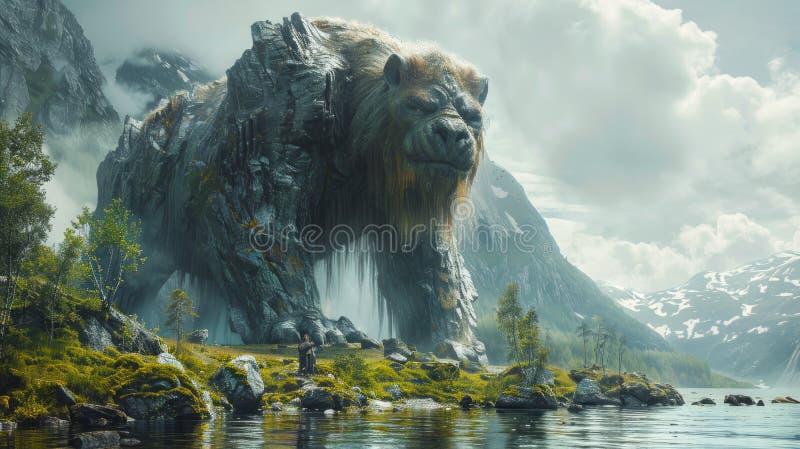 Norwegian troll stock photo. Image of landscape, travel - 367507322