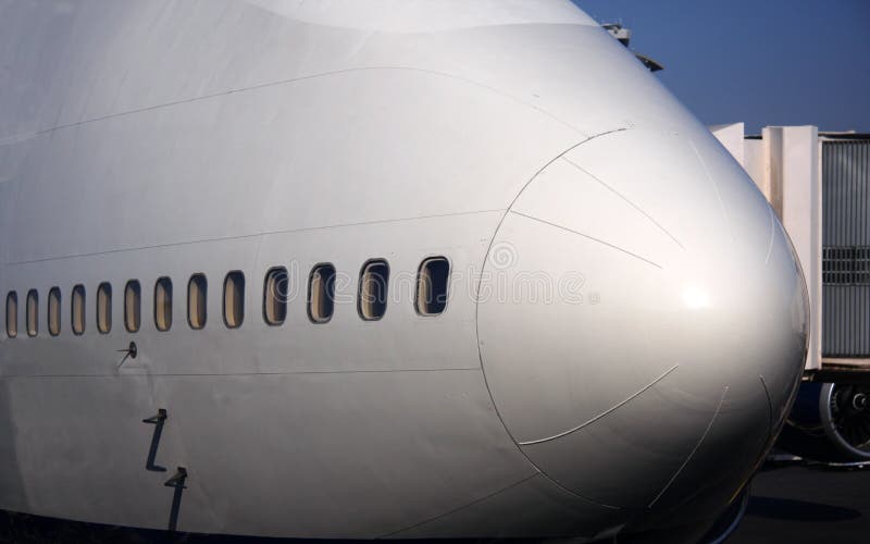 Nose of jet aircraft stock image. Image of plane, airplane - 2717605