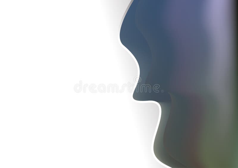 Nose Abstract Background Vector Illustration Design Stock Vector ...