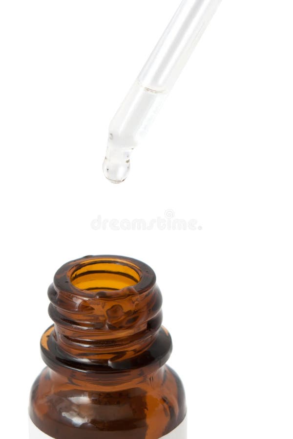 Nose drops stock image. Image of clipping, brown, illness - 22869777