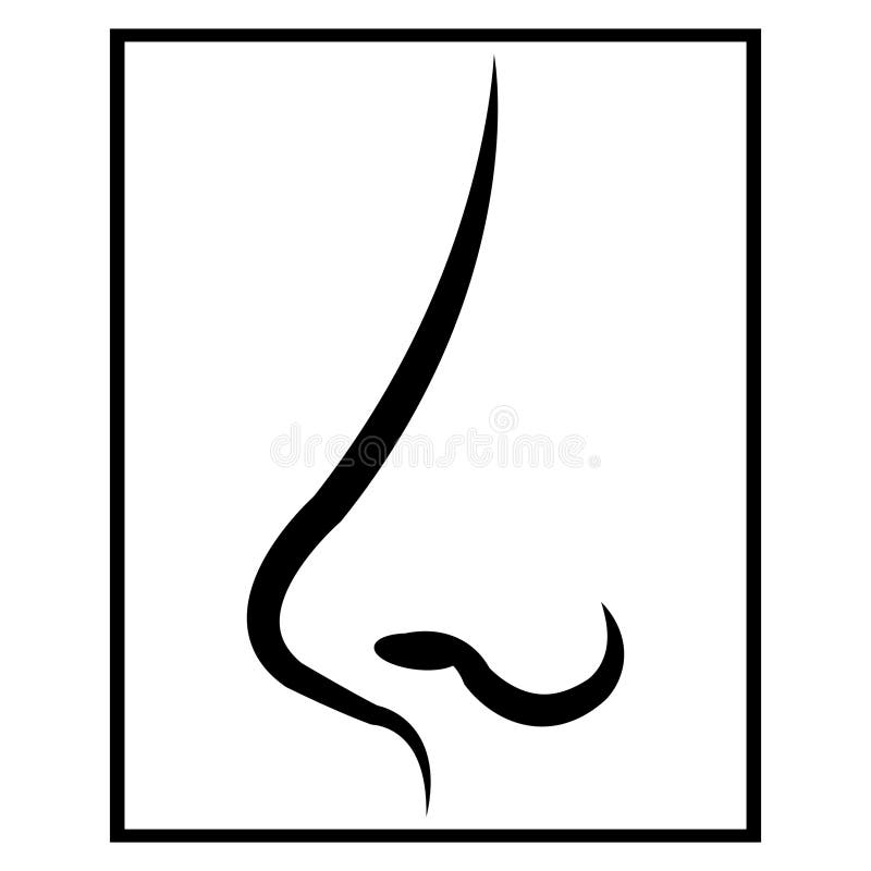 Nose icon design stock vector. Illustration of sense - 328055988