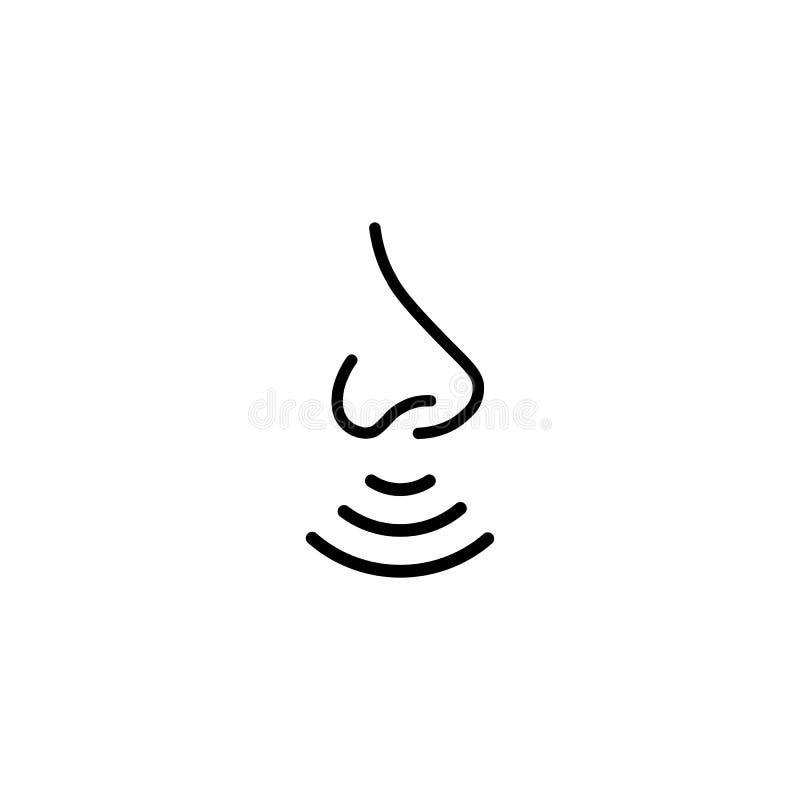 Smell sense icon stock vector. Illustration of silhouette - 203500855 Smell sense icon stock vector. Illustration of silhouette - 203500855