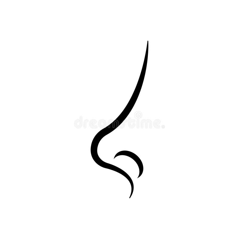 Nose Icon,logo Illustration Design Template Stock Vector - Illustration ...