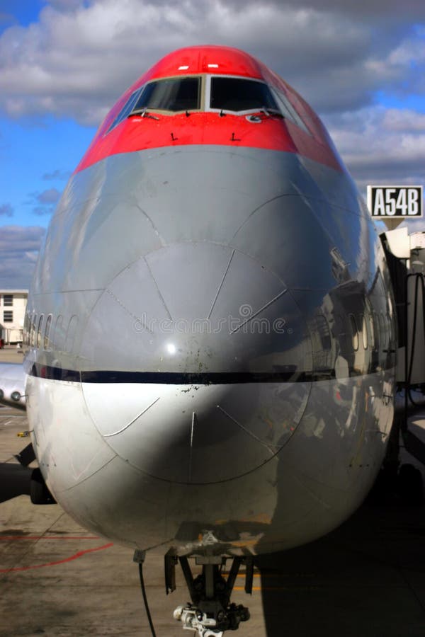 Boeing 767 stock image. Image of arriving, jetplane, boeing - 428897