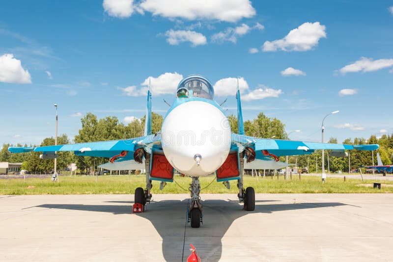 Nose jet military plane, stock image. Image of fighter - 67170971