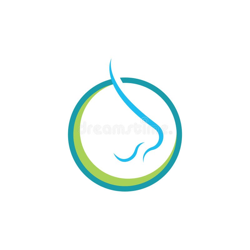 Nose logo stock illustration. Illustration of smell - 347240177