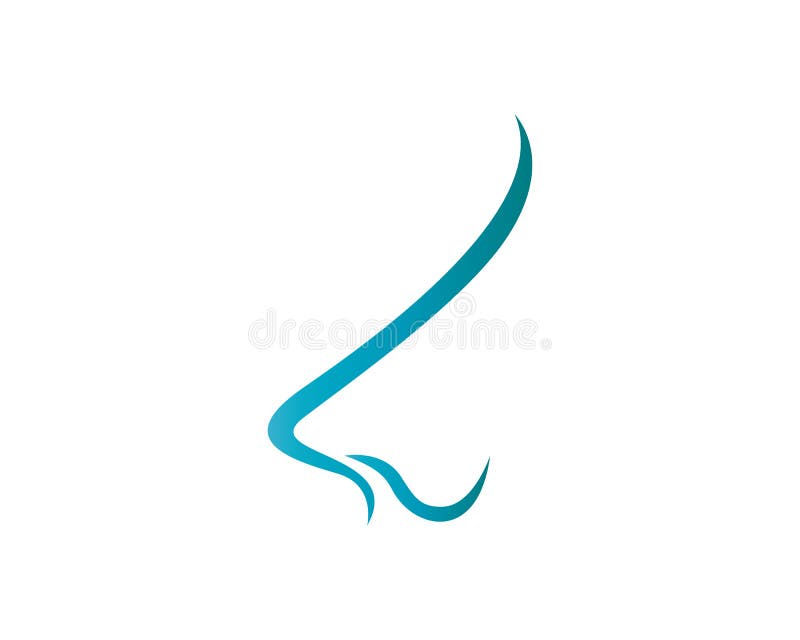 Nose vector icon stock vector. Illustration of icon - 113899532