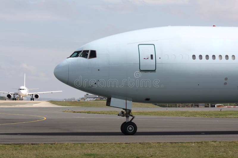 Nose of plane stock image. Image of aviation, industry - 38078303